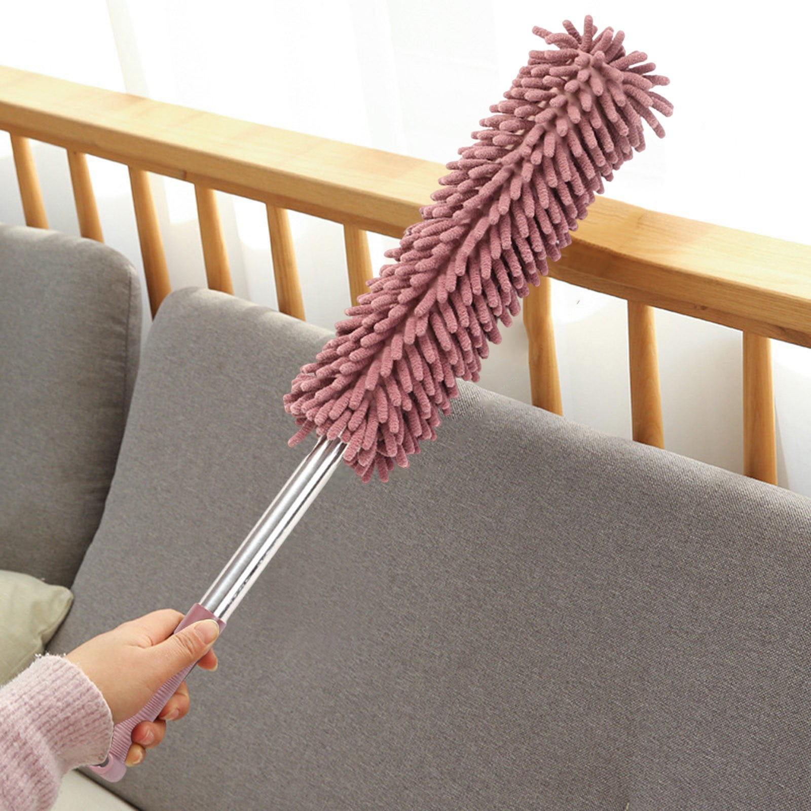 electrostatic Dusting Duster,Snowler Extendable Dusting Brush Multi ...