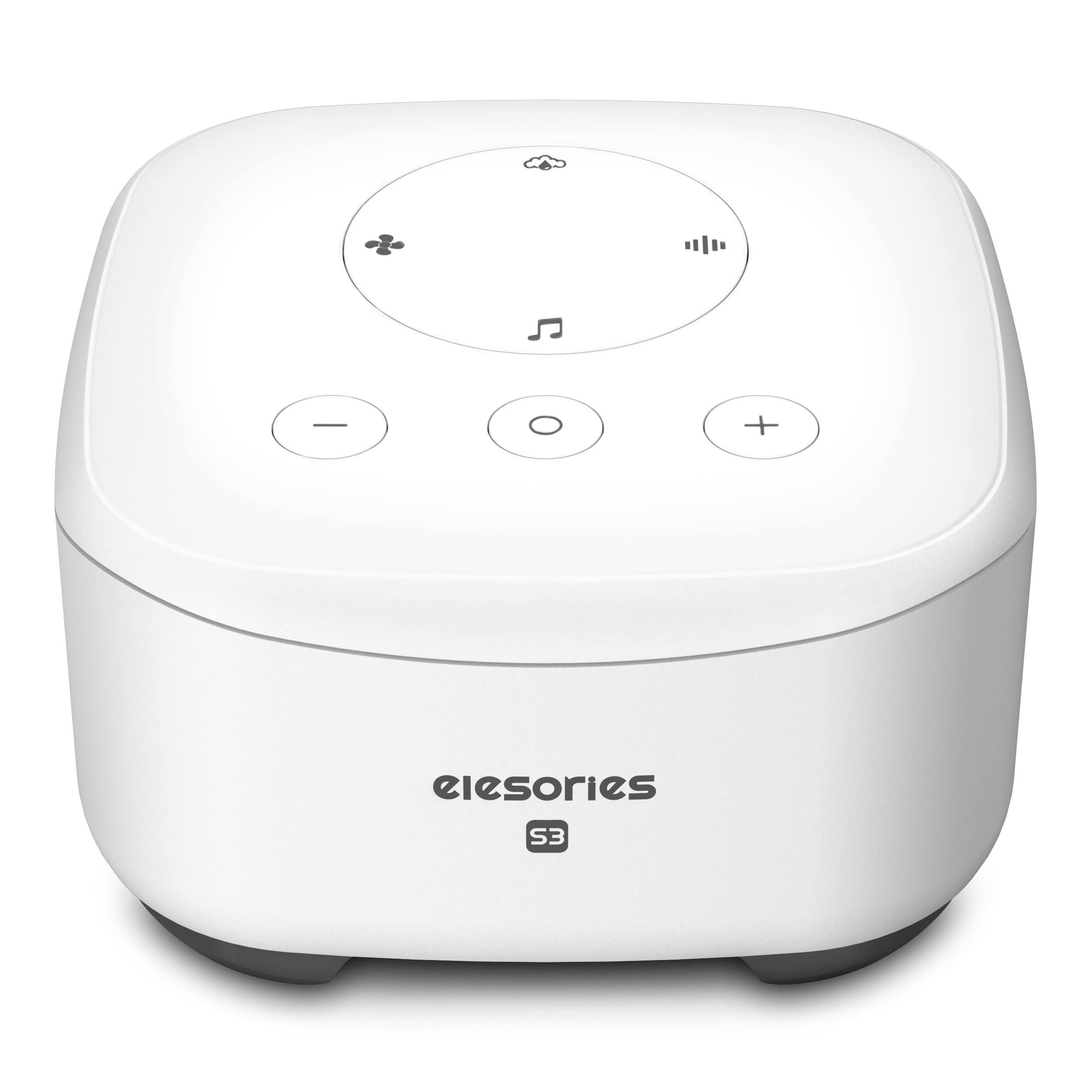 elesories White Noise Machine for Sleeping Nursery Office Home, Memory ...