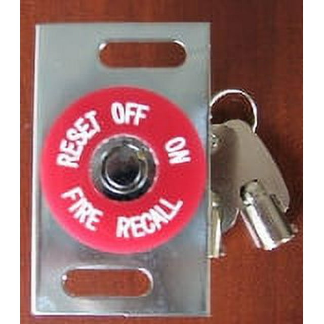 elevator keys Fire Recall switch FEO-K1, Vertical or Horizontal - Walmart.com
