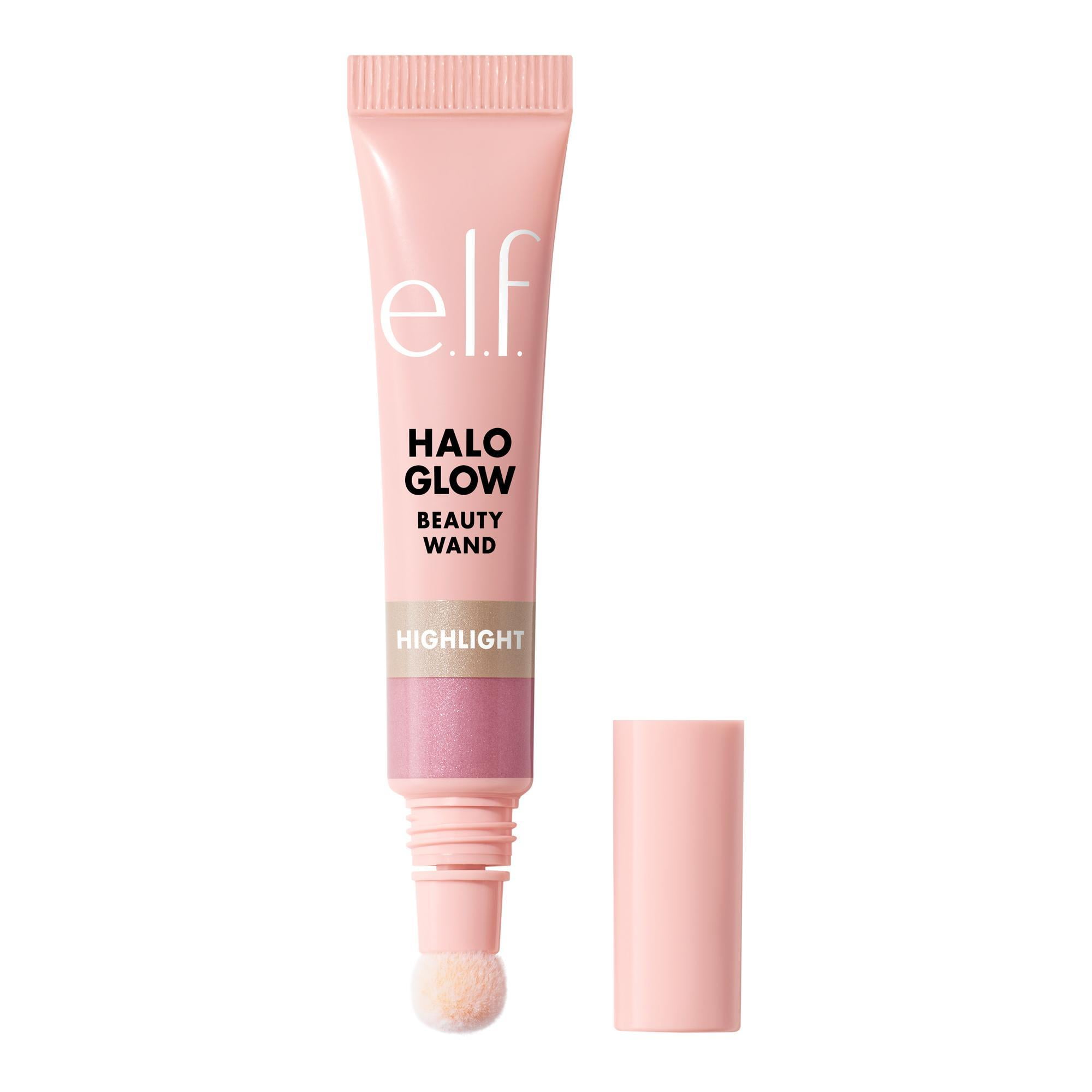 e.l.f. Halo Glow Highlight Beauty Wand Pink Prism 0.33 fl oz Liquid ...