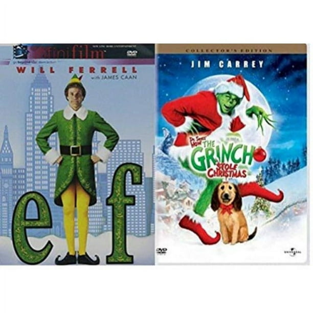 elf & dr. seuss' how the grinch stole christmas - holiday double ...