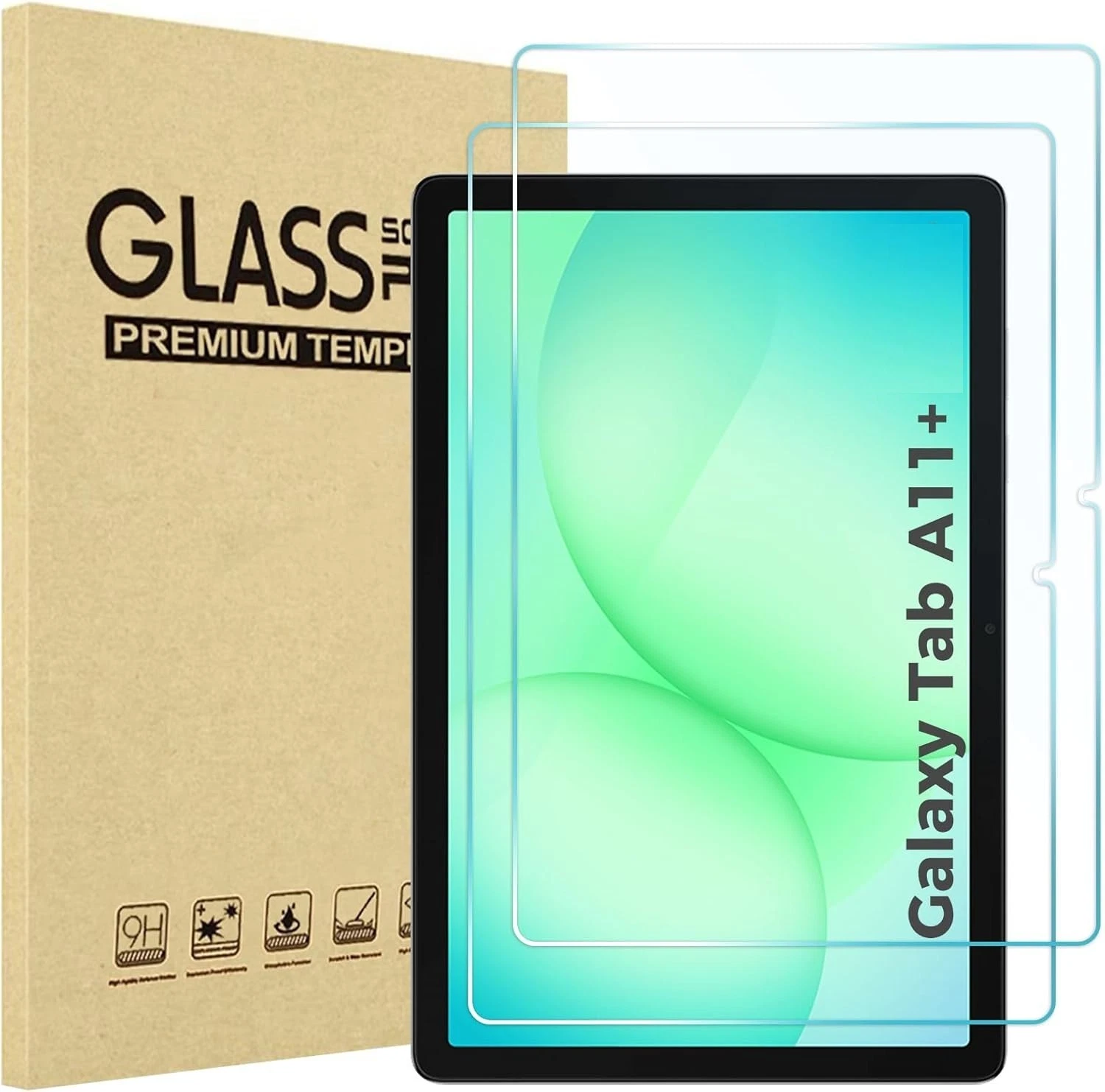 elitegadget 2 Pack Glass Screen Protector for Samsung Galaxy Tab A11 ...