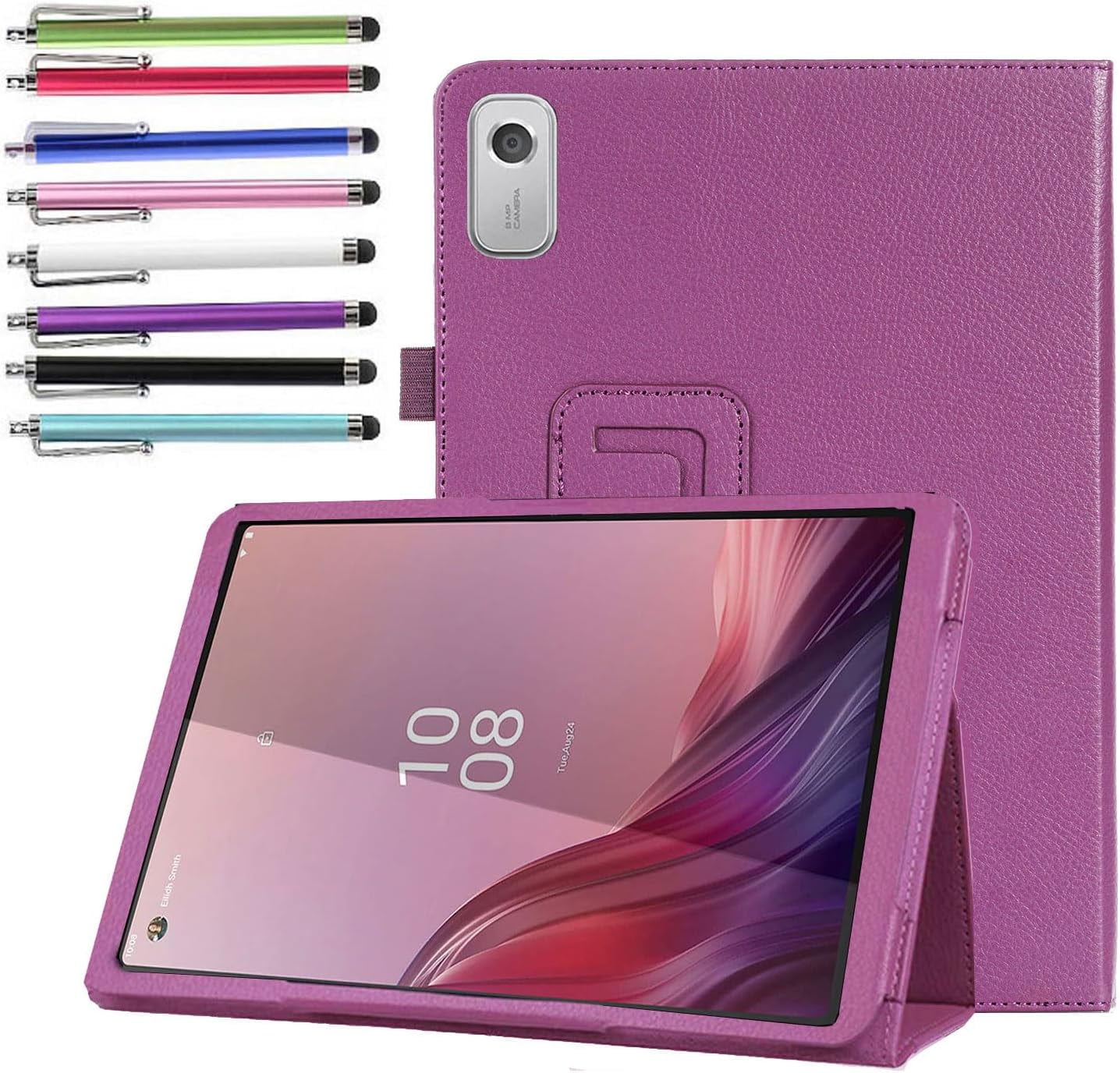 elitegadget Case for Lenovo Tab M9 9 Inch 2024, Folio Stand PU Leather ...