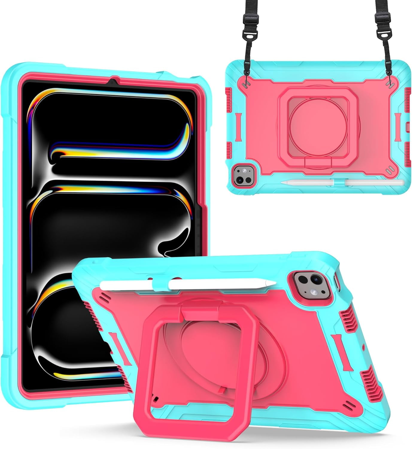 elitegadget Case for iPad Pro 11 Inch (M4, 5th Generation 2024) - Dual ...