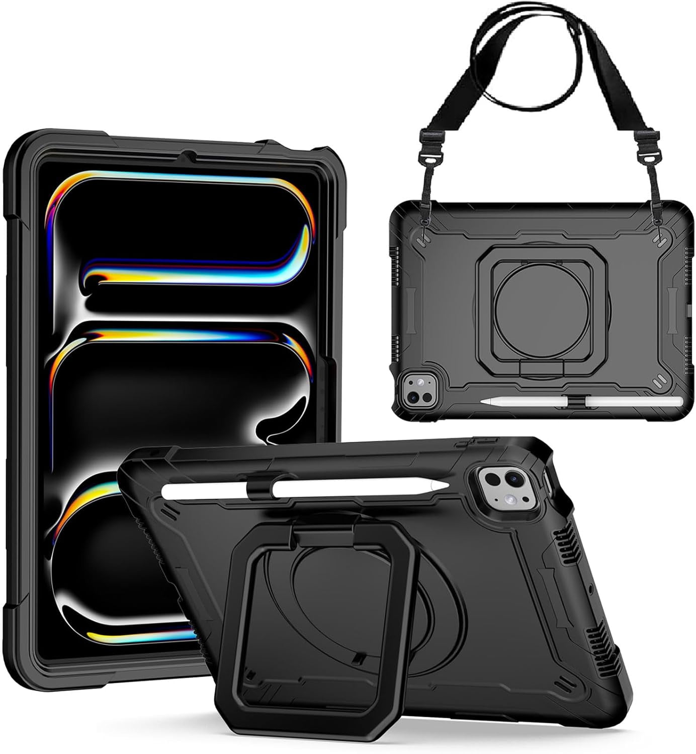 elitegadget Case for iPad Pro 11 Inch (M4, 5th Generation 2024) - Dual ...