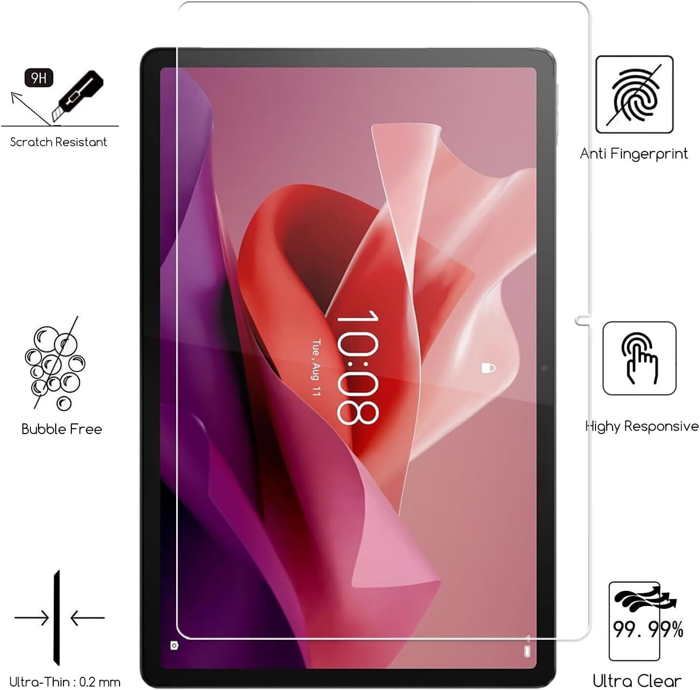 elitegadget Screen Protector For Lenovo Tab P12 (12.7 inch, 2023 ...