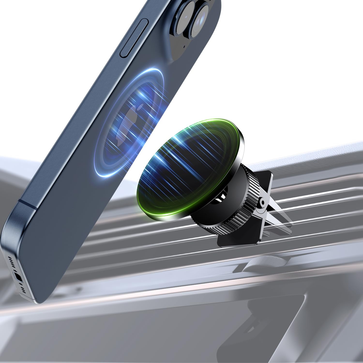 elitehood Magnetic Phone Mount for Car, 360° Adjustable Magnet Car ...