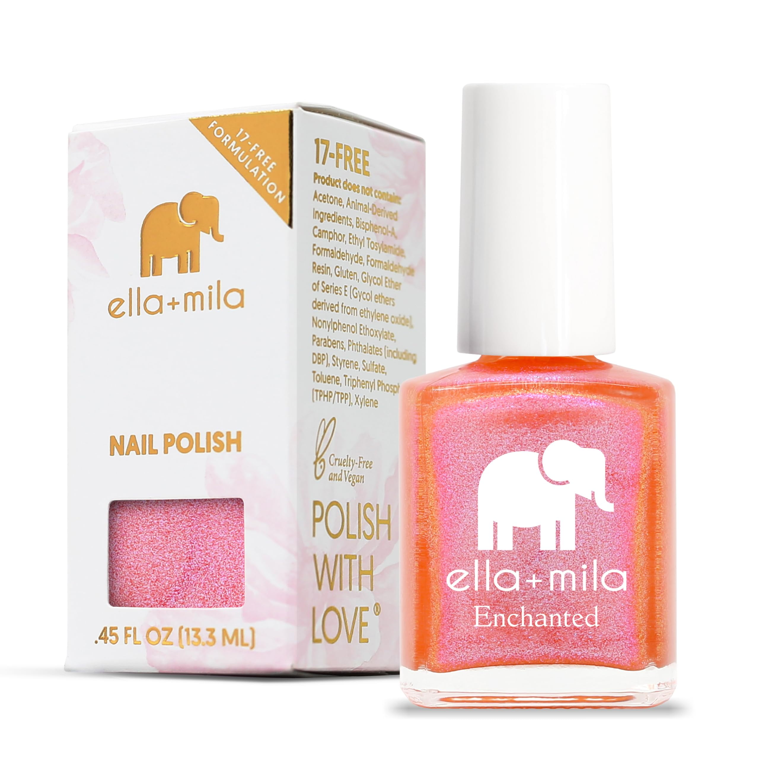 ella+mila Professional Nail Polish - Quick Dry Nail Polish - Long ...