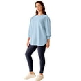ellos Plus Size Sleeve Sweatshirt Tunic - Walmart.com