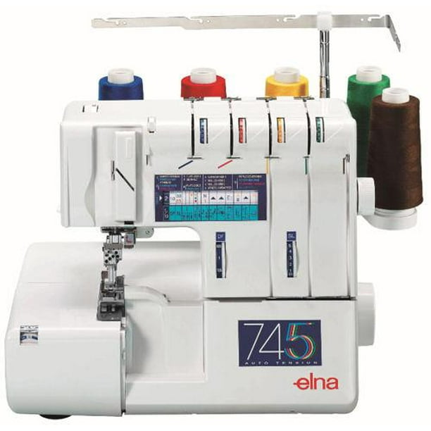 elna 745 Overlock Serger and CoverStitch Machine - Walmart Business Supplies