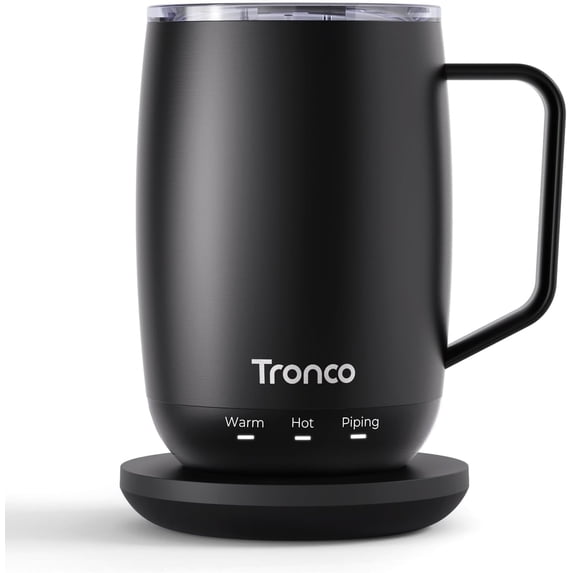 emperaure Conrol Heaed Coffee Mug 14 oz – Rechargeable Self-Heaing Smar ...