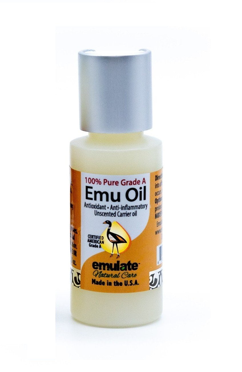 emulate Natural Care 100% Pure American EMU Oil 1.25 oz Oil - Walmart.com