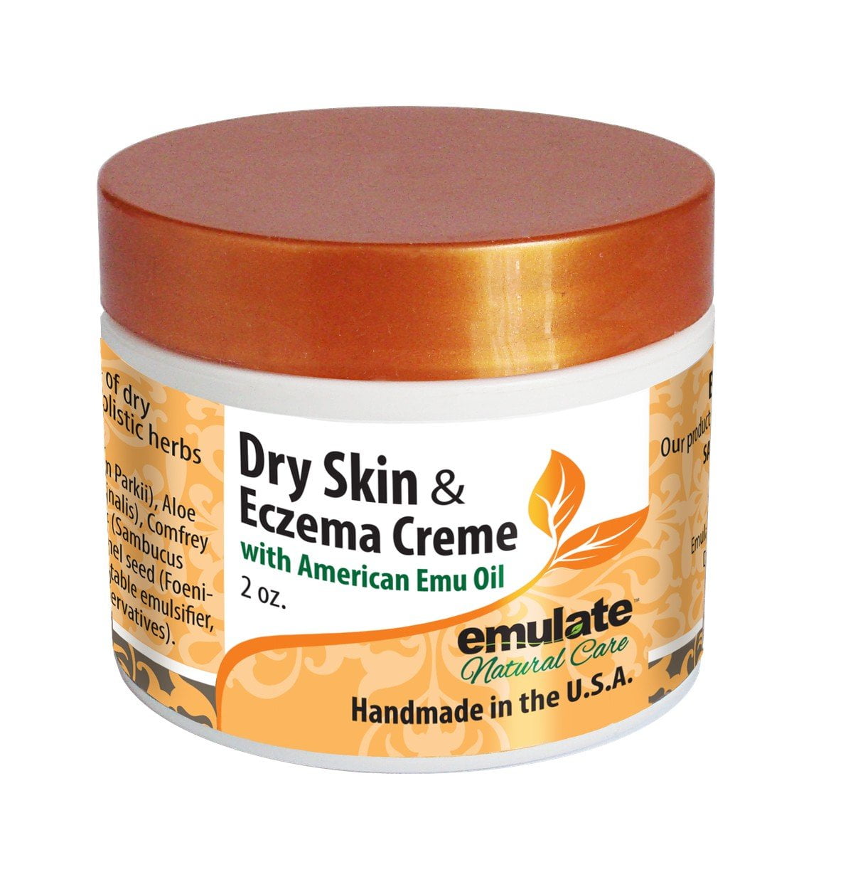 emulate Natural Care Dry Skin & Eczema Creme with Emu Oil 2 oz Cream ...