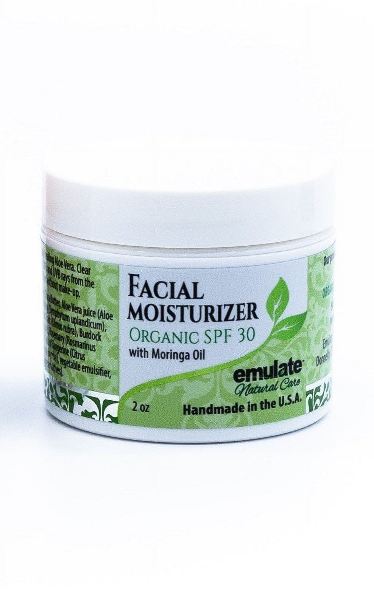 emulate Natural Care Moringa Facial Moisturizer SPF 30 2 oz Cream ...