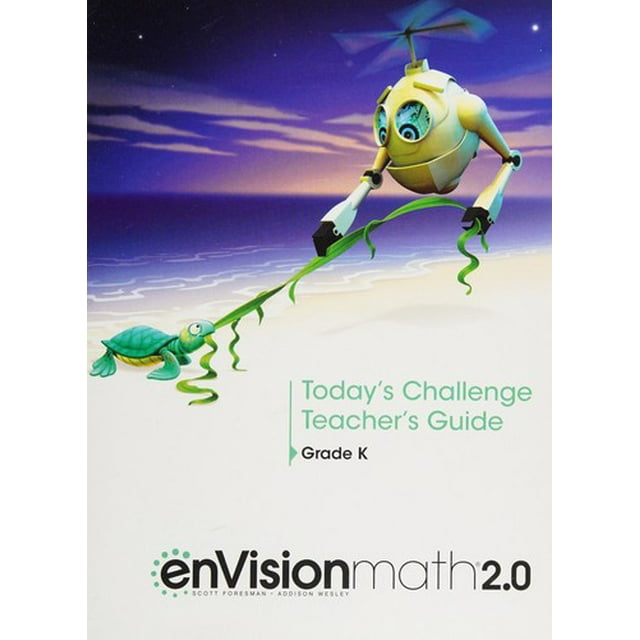 Pre-Owned enVision Math 2.0 Grade K Problem-Solving Reading Activity ...