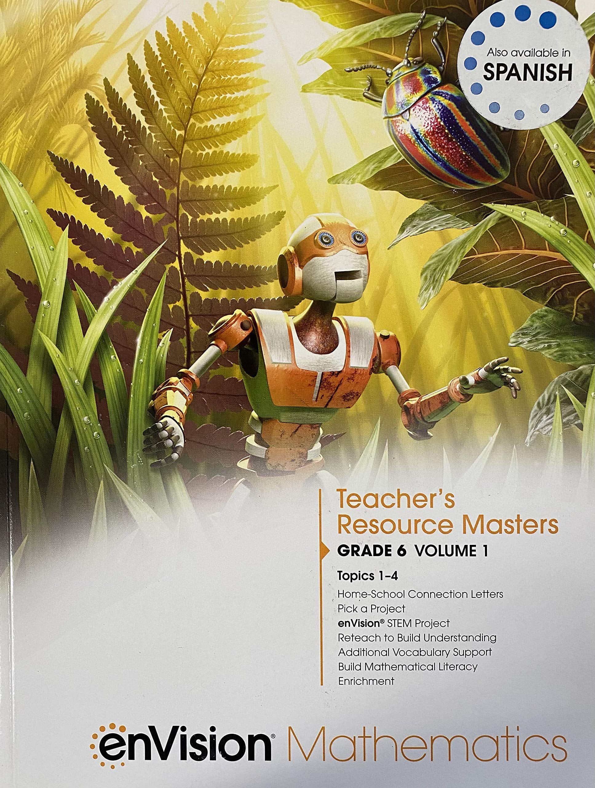enVision Mathematics, Teacher's Resource Masters, Grade 6 Volume 1 ...