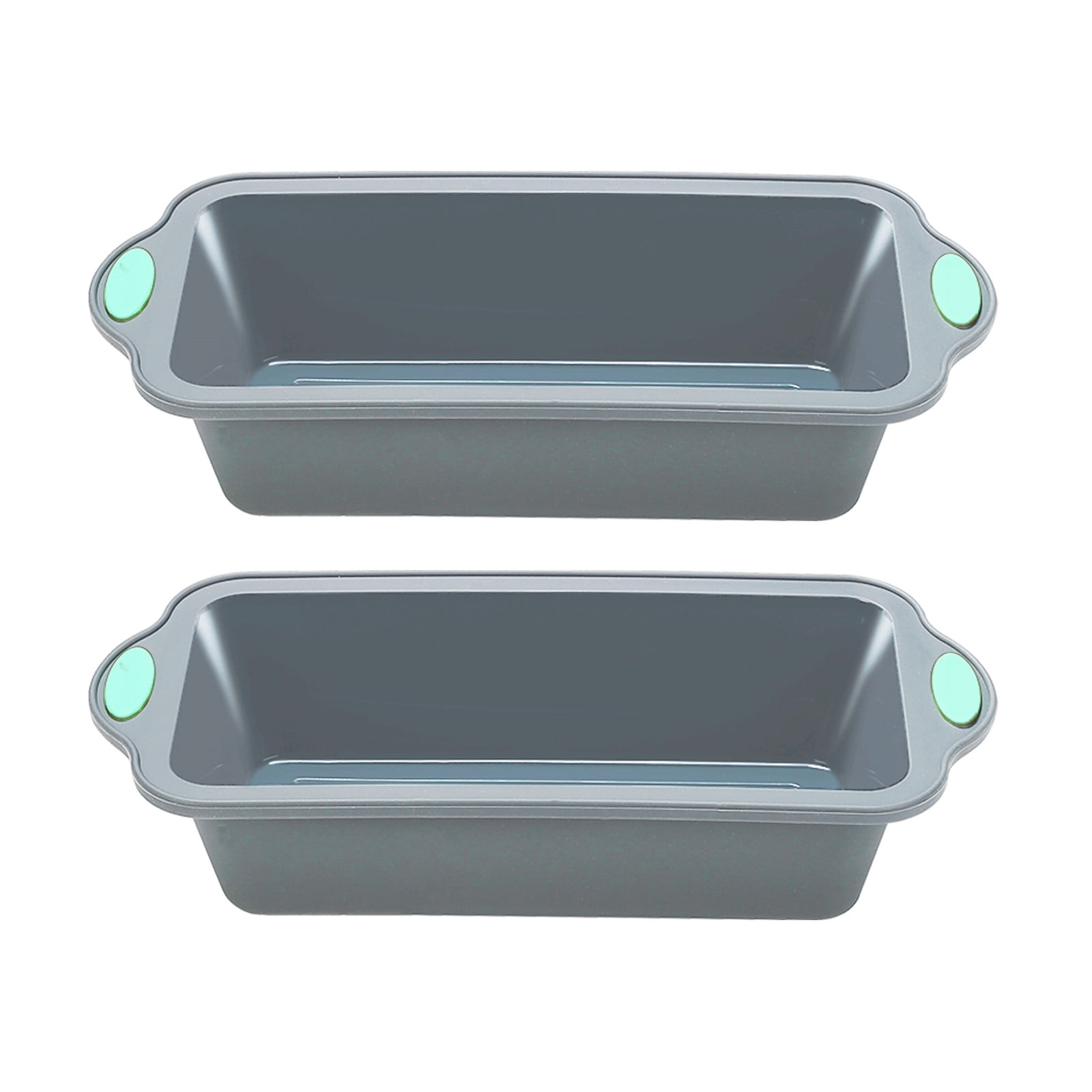 To encounter 9 Inch Silicone Bread Loaf Pan 2 Pack Food Grade Nonstick ...