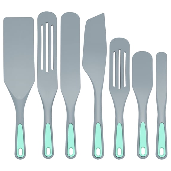 To encounter 7PC Silicone Spurtles Set, Non-Stick Heat Resistant ...