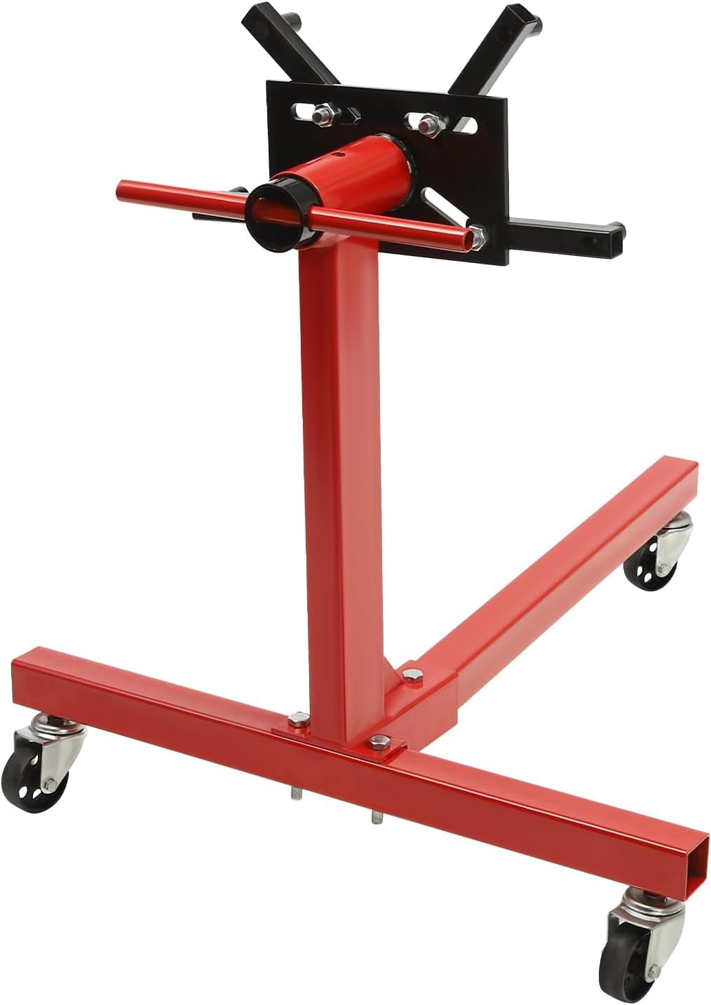 Engine Stand, 750 LBS (3/8 Ton) Capacity Heavy-Duty Carbon Steel Engine ...