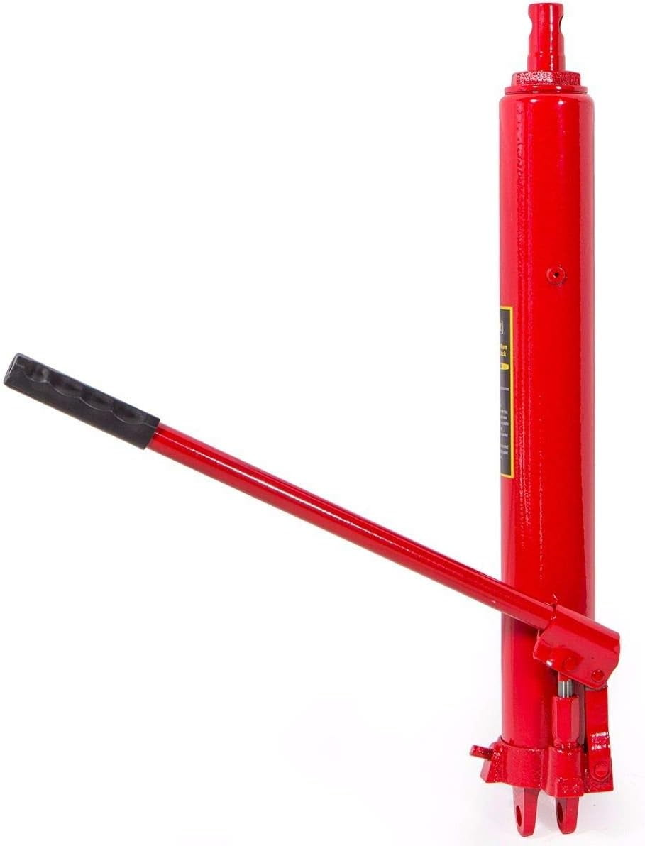 enshijinzi 8 Ton Capacity Long Hydraulic Ram Jack Engine Lift Hoist ...