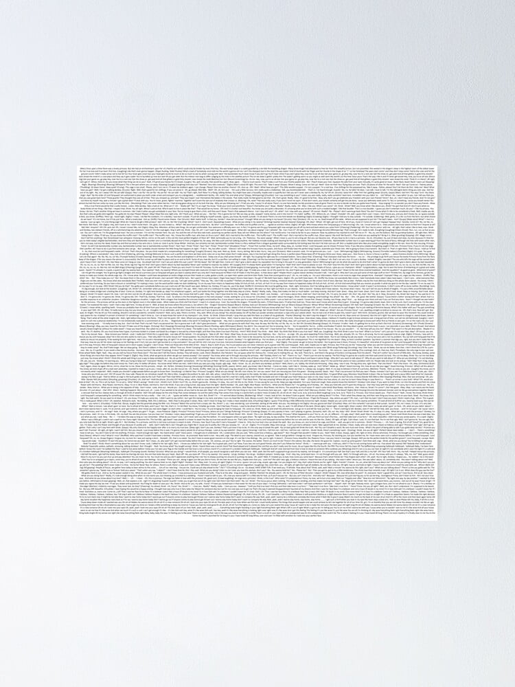 entire shrek script Canvas Poster Decor Landscape Office Room Decor ...