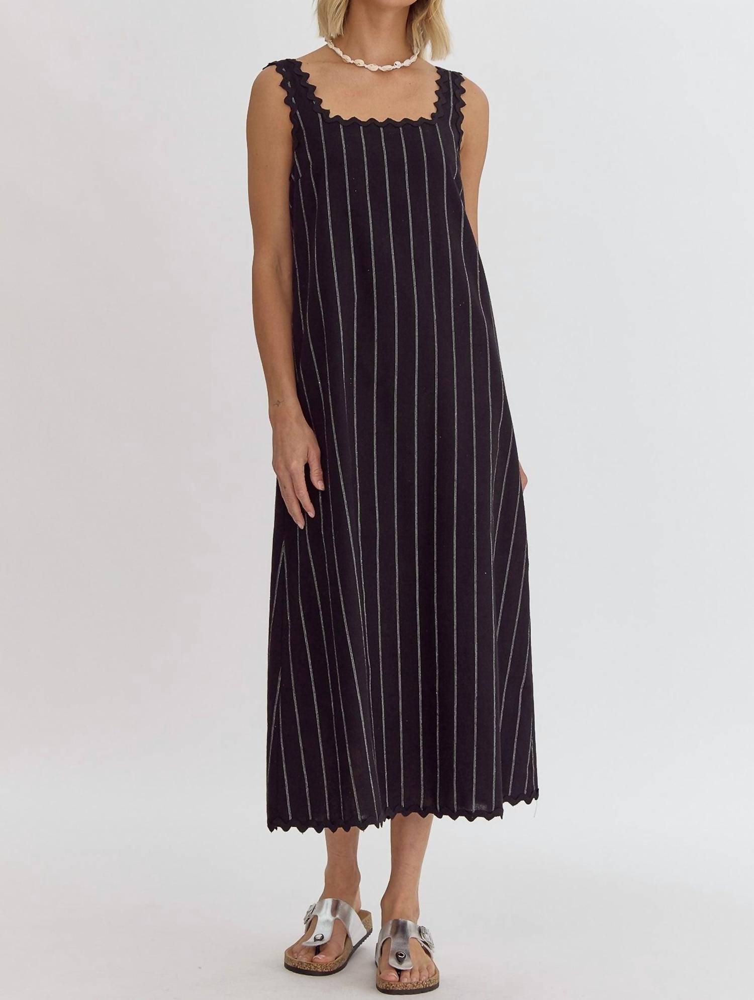 entro Ric Rac Striped Dress - Walmart.com