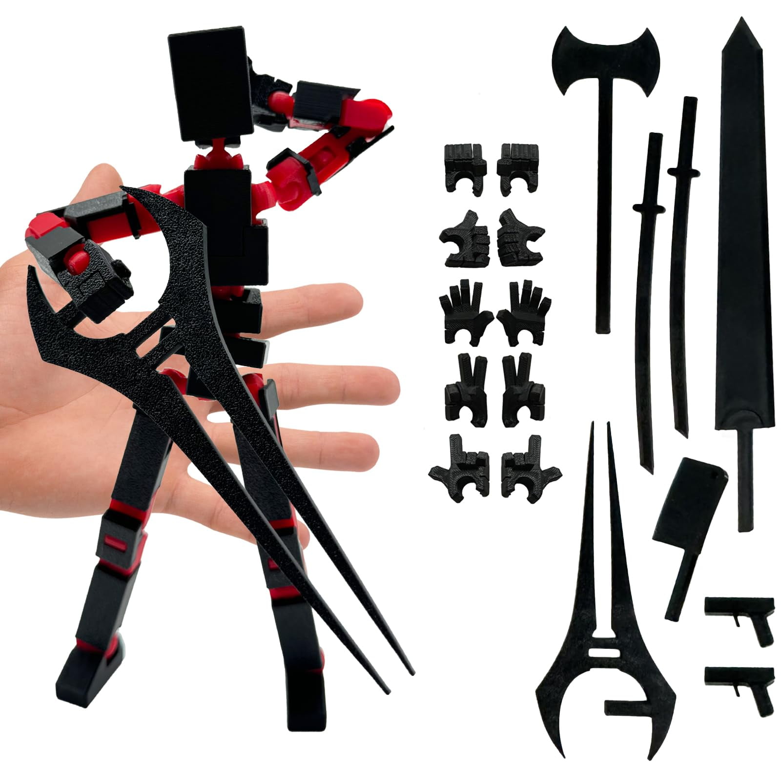 enttgo (Assembly Completed) 3D Printed Enlarge Body Size 8.13-inch ...