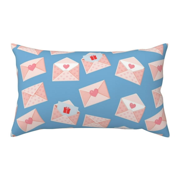 envelope Pattern pink Pillow Cases Standard Size, Soft Pillow Covers ...