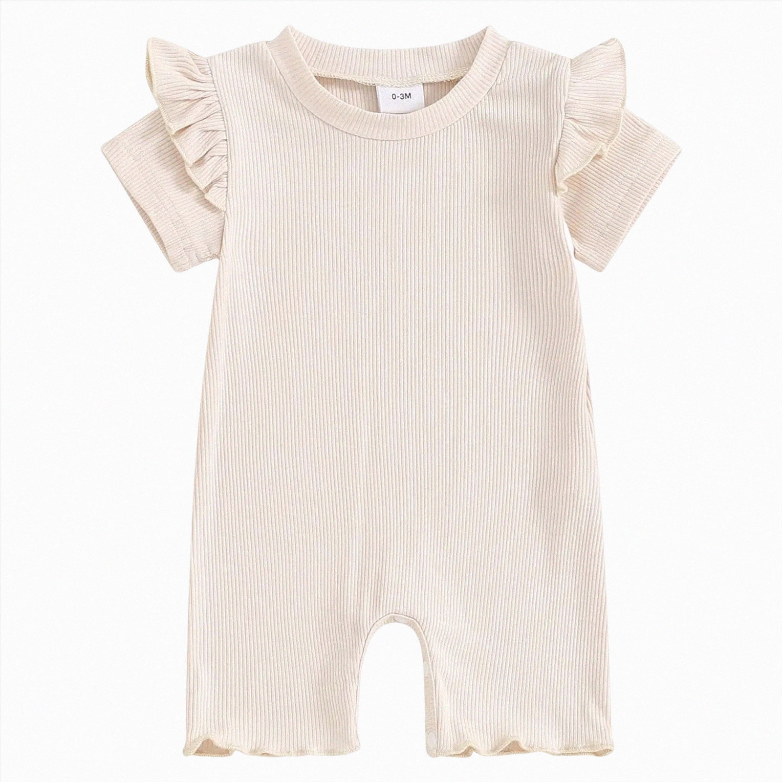 enyan Baby Girl Clothes Newborn Girl Coming Home Outfit Ruffle Short ...