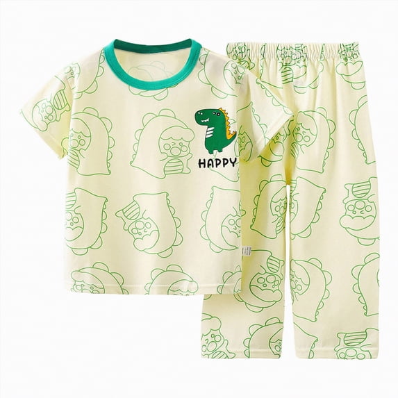 enyan Baby Outfits Girl Pirate Themed Cotton Summer Short Sleeve T ...