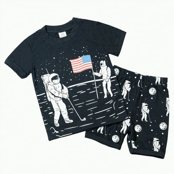 enyan Boy Baby Clothes 2Pcs Summer Outfits Short Sleeve T-Shirt Tops ...