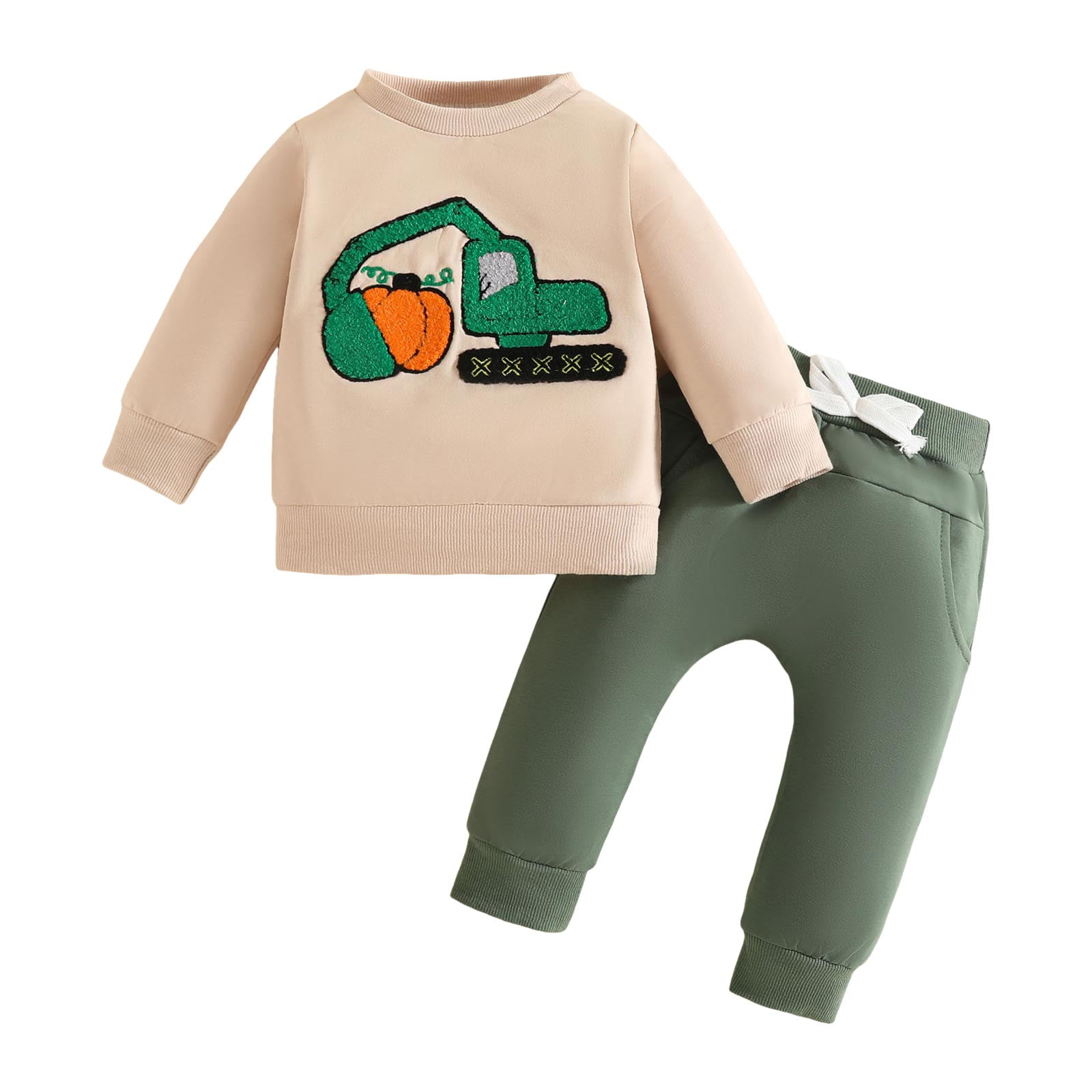 enyan Boy Christmas Outfit Christmas Toddler Girls 2 Piece Legging Set ...