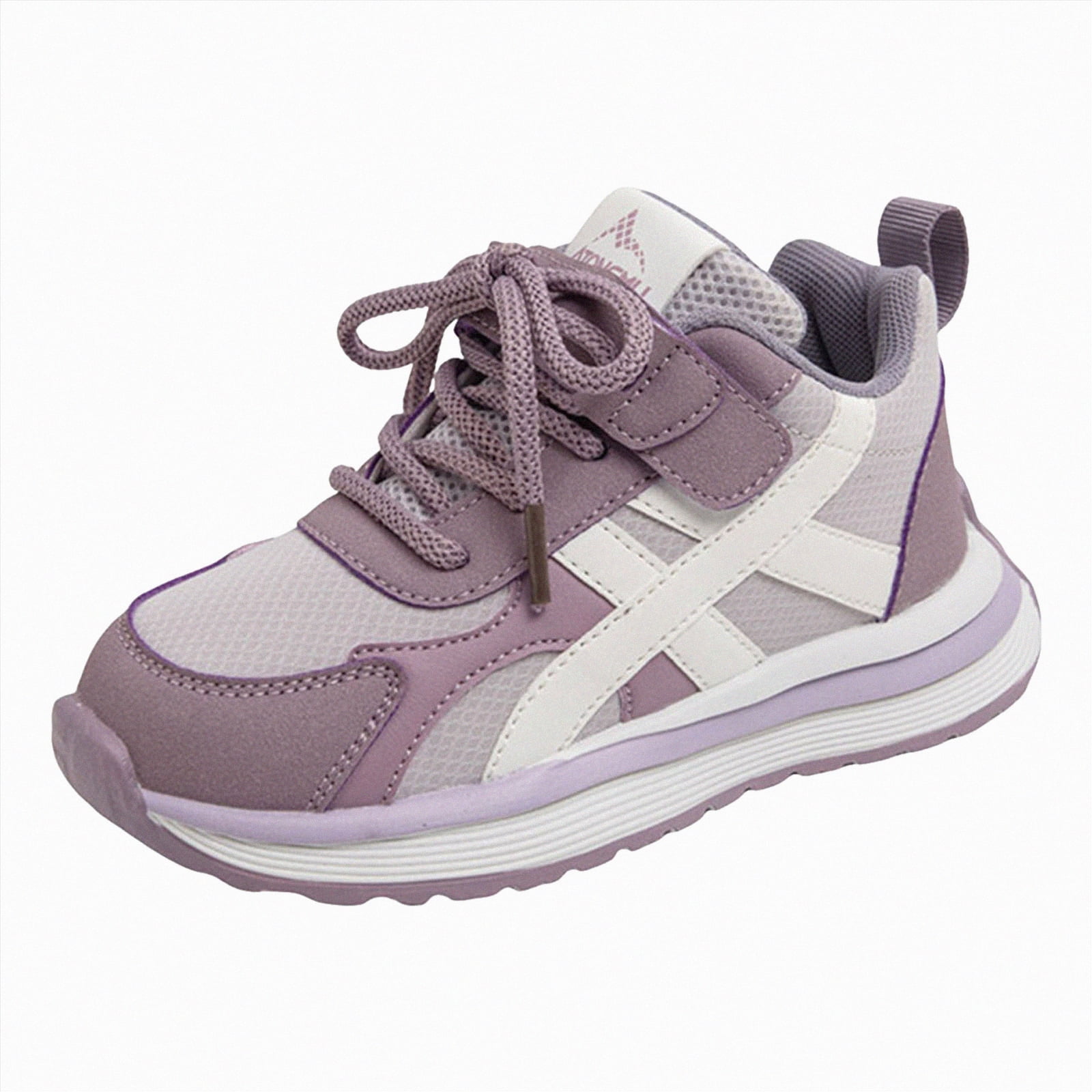 enyan Boys Girls Sneakers, Lace up Kids Tennis Shoes for Walking ...