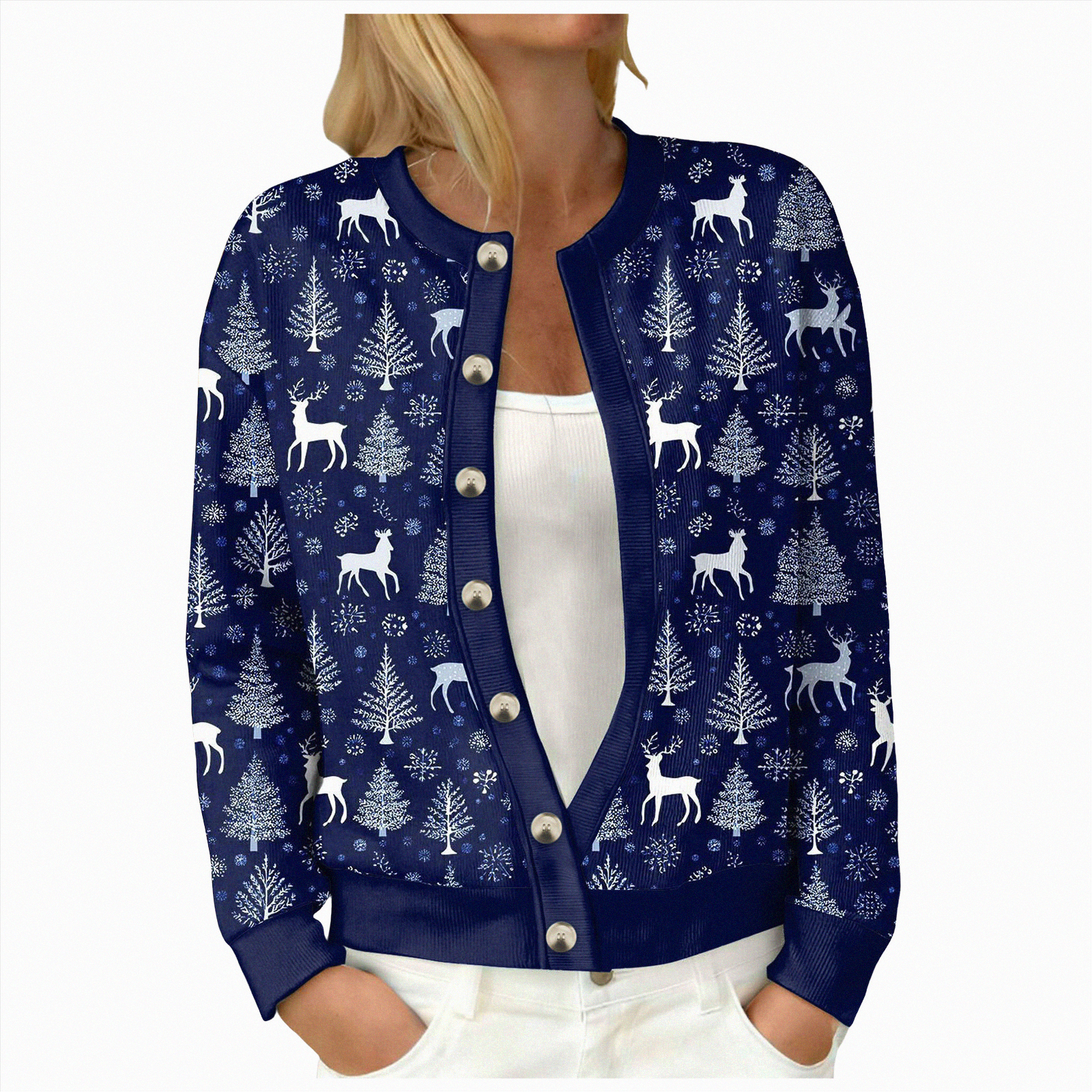 enyan Cardigan Sweaters For Women Women 2025 Fall Outfits Open Front ...