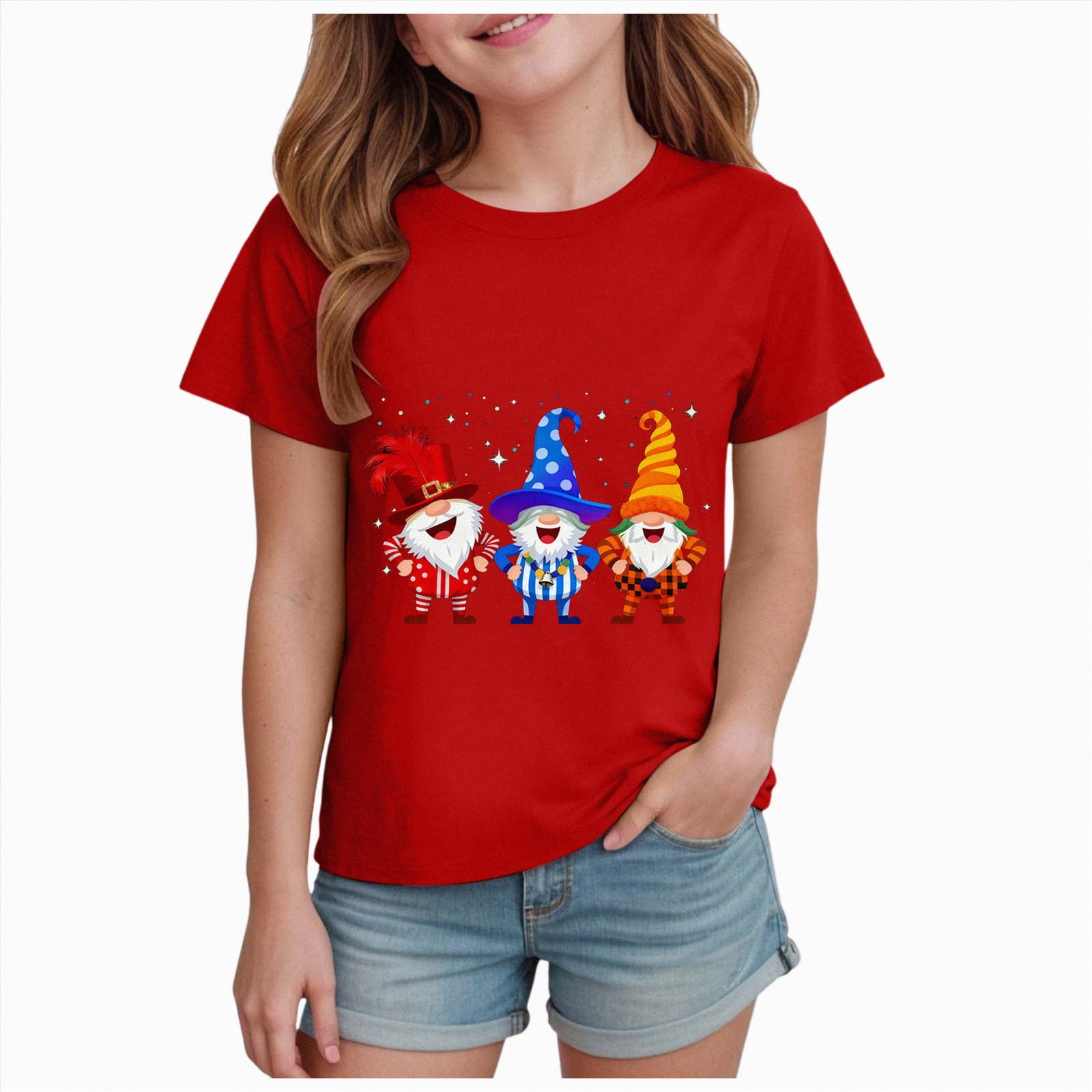 enyan Carnival Toddler Shirts Girls Girls Loose Fit Tshirts Short ...