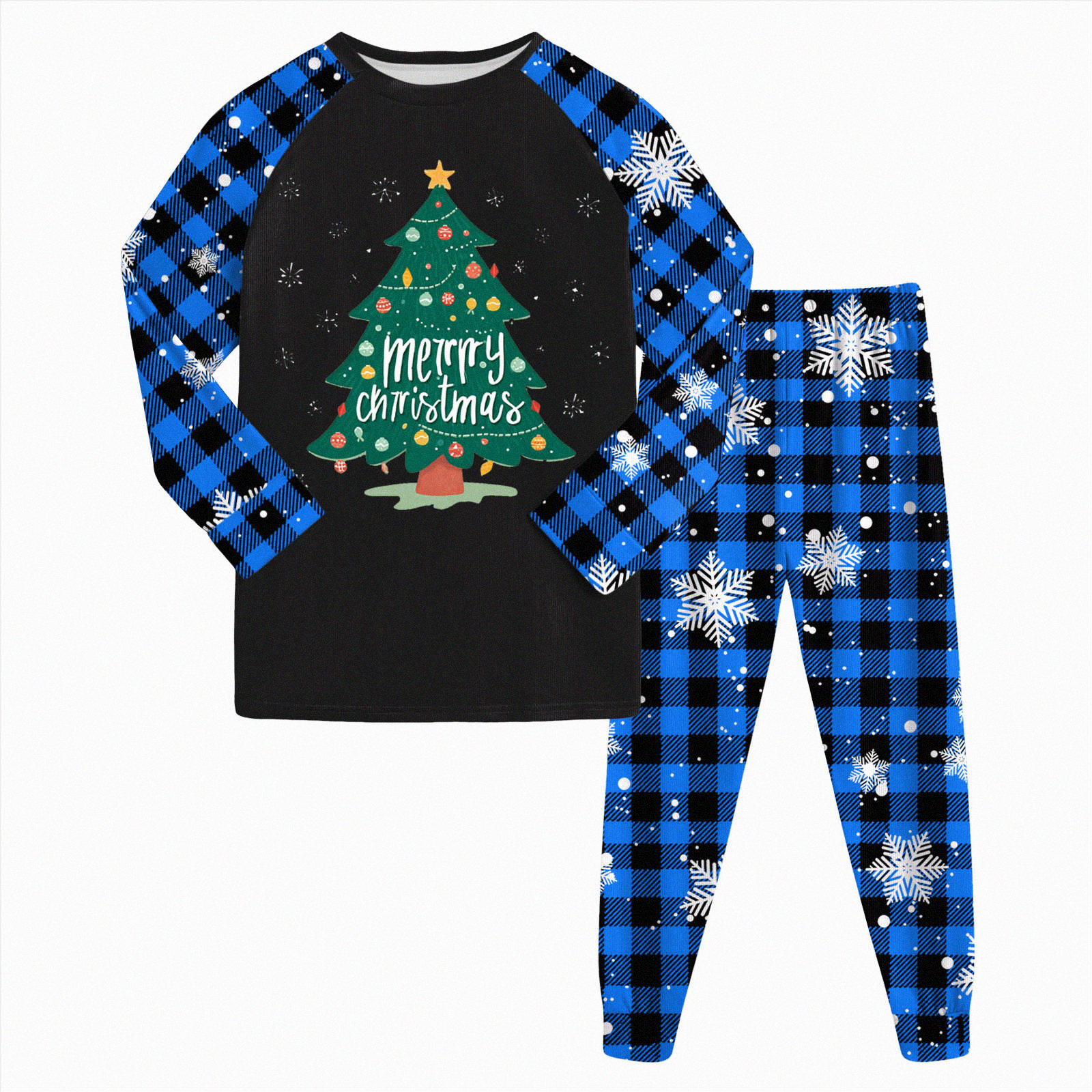 enyan Christmas Pjs for Ki'ds Little Gi'rls Christmas Pajama Set ...