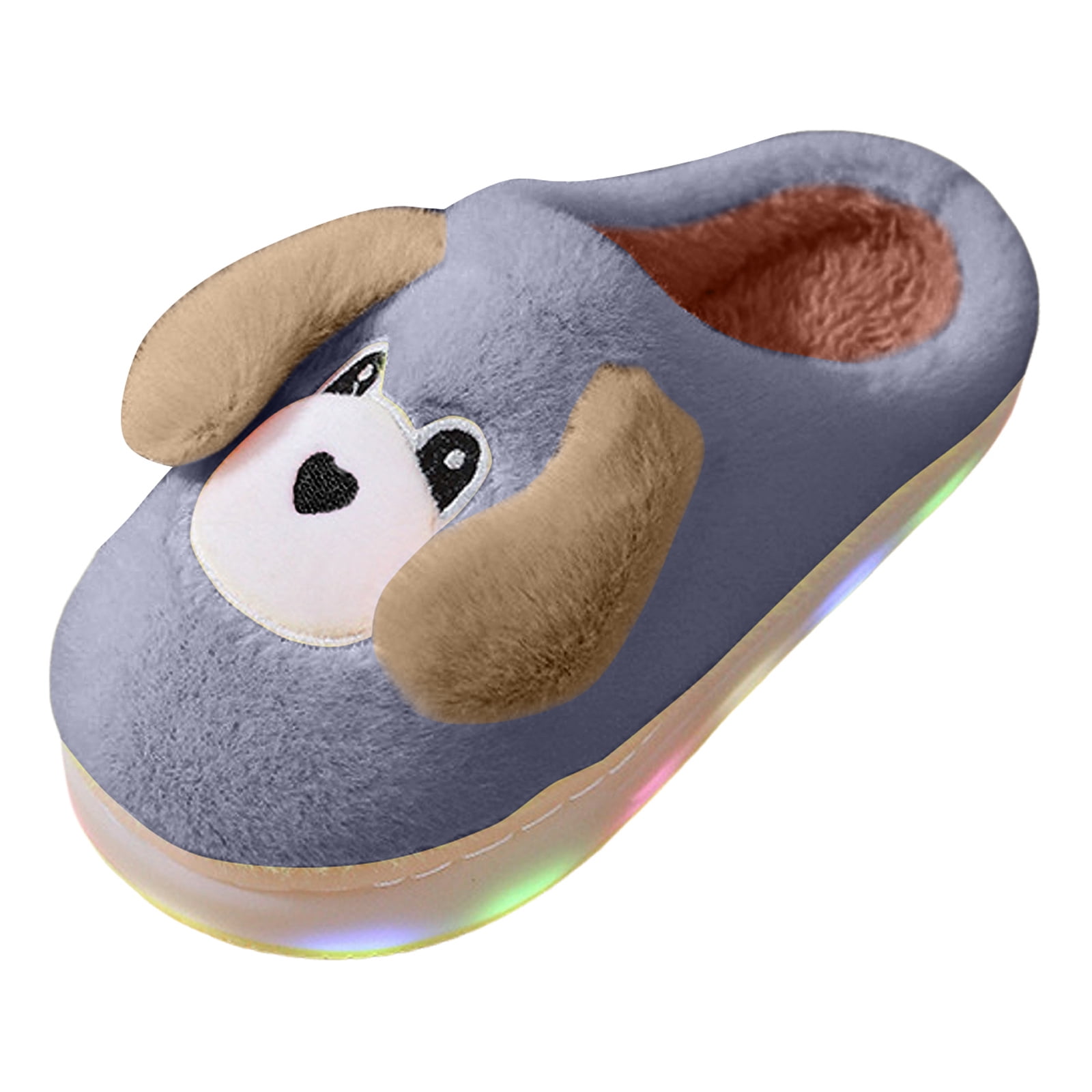 enyan Girls House Slippers Toddler Kids Cute Dinosaur Slippers Boys ...