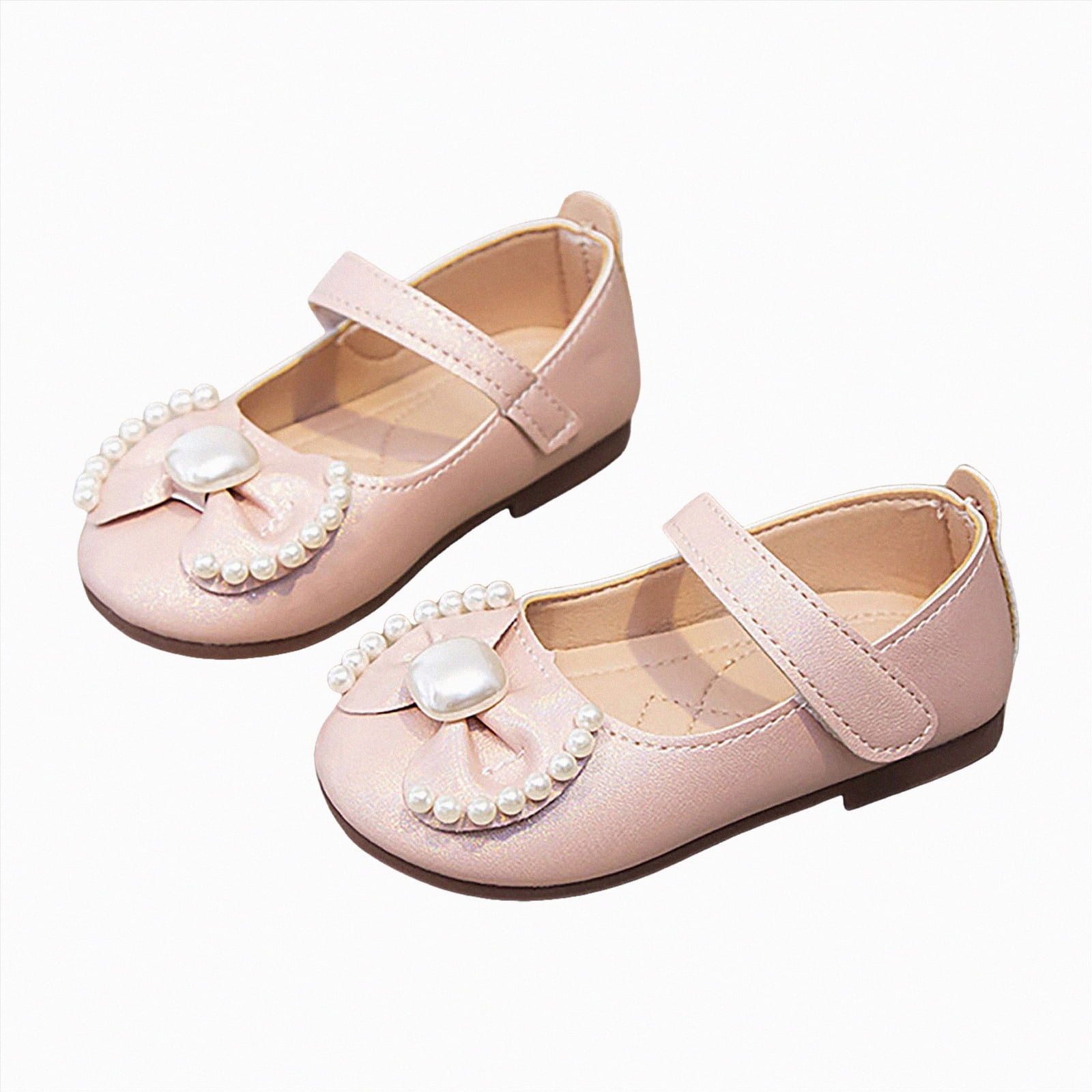 enyan Girls Shoes Dress Toddler/Little Girls Mary Jane Flats Shoes Slip ...