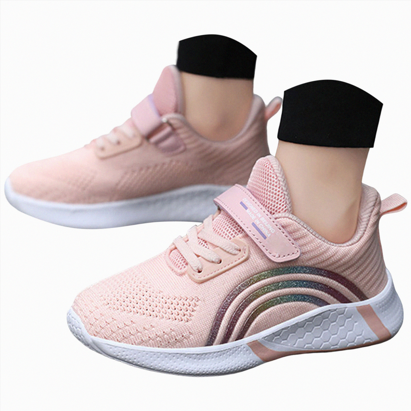 enyan Girls Shoes Girls Cheerleading Shoes Breathable Youth Cheer ...