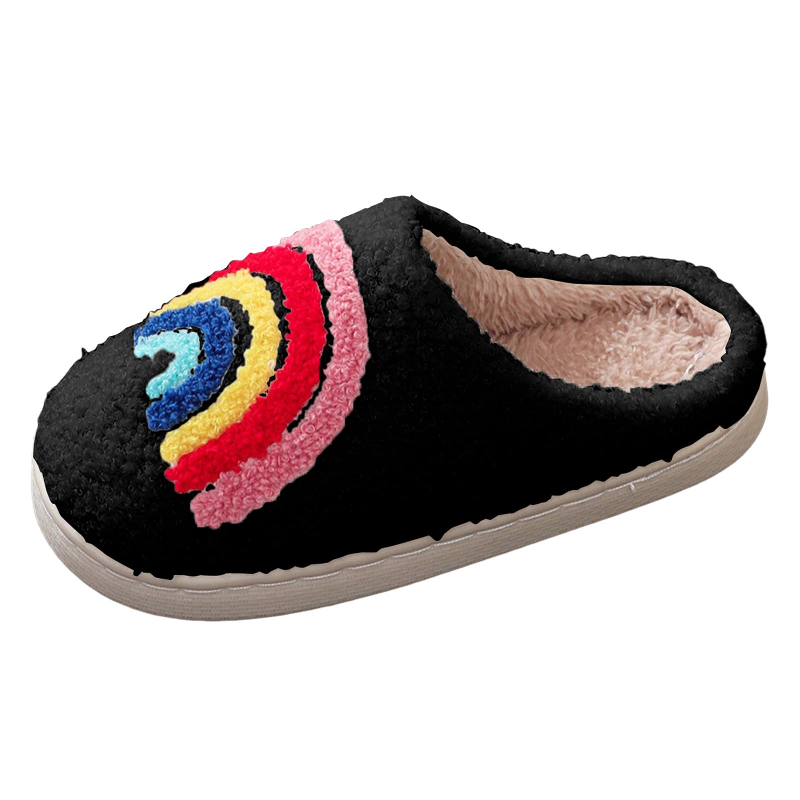enyan Girls Slippers Toddler Slippers Boys Girls House Shoes Slip on ...
