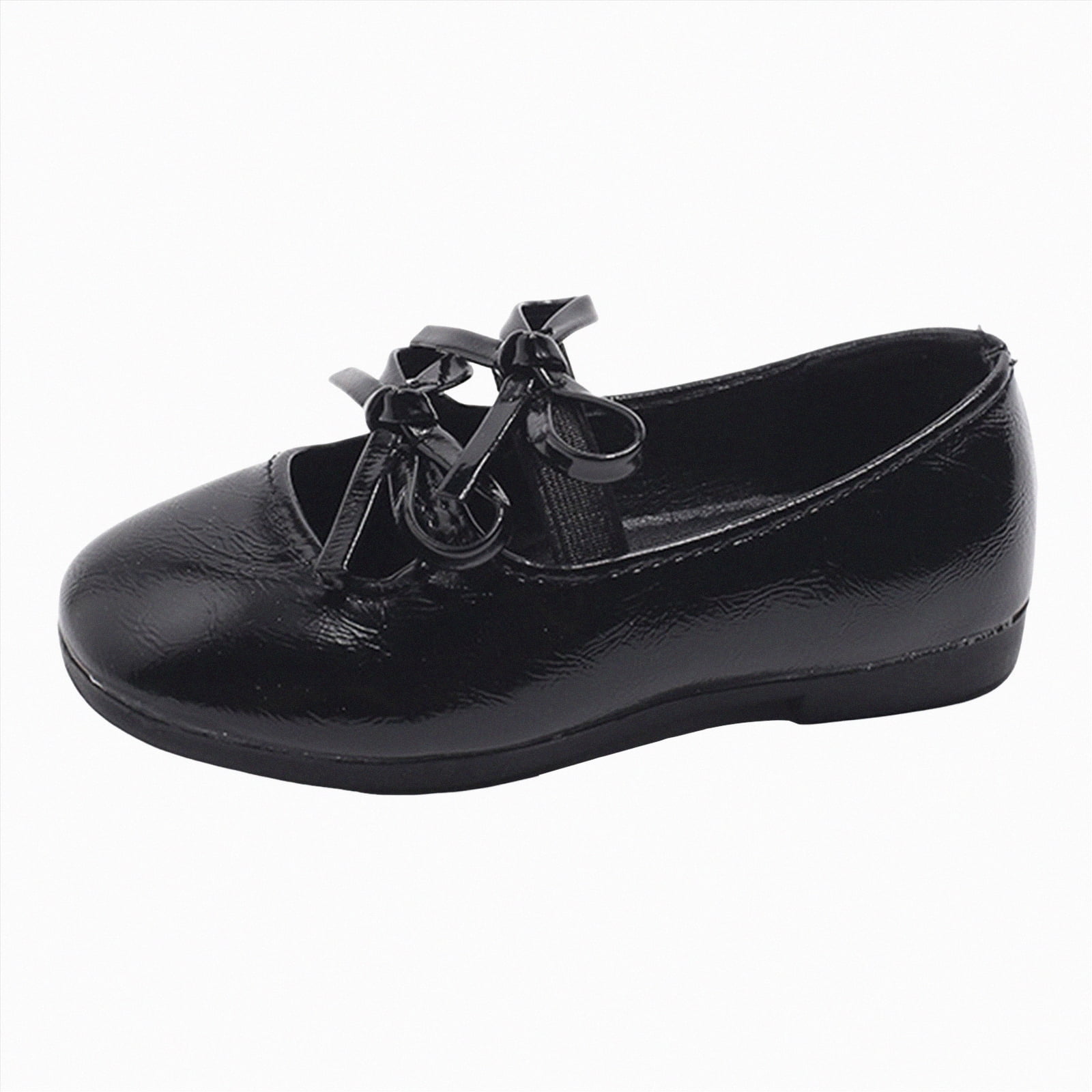 enyan Girls Toddler/Little Kid Dress Mary Jane Pumps Bow Low Heels ...