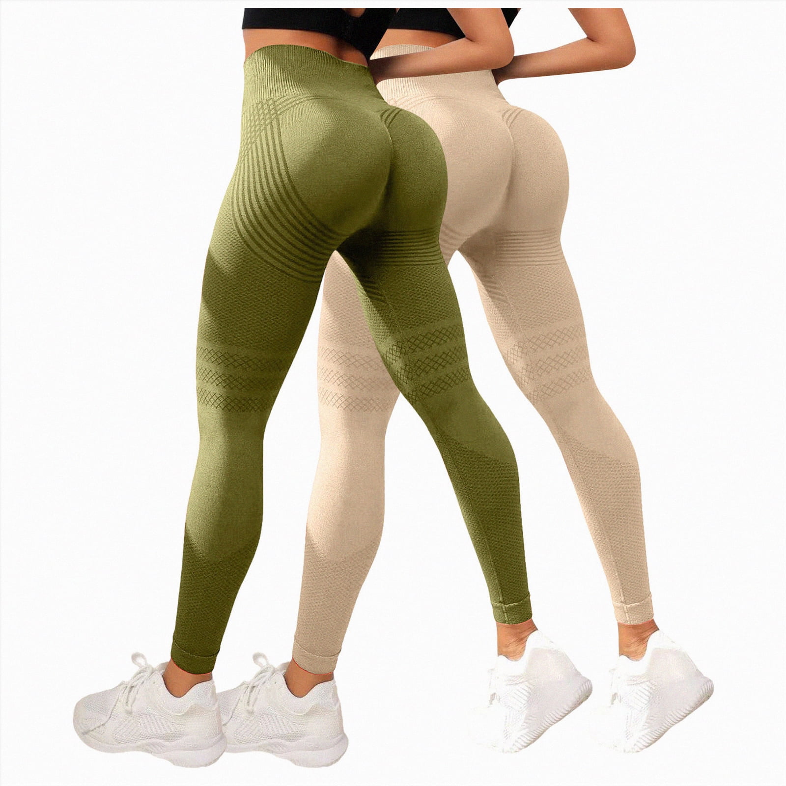 enyan Leggings for Women, Soft High Waisted Tummy Control Workout Yoga ...