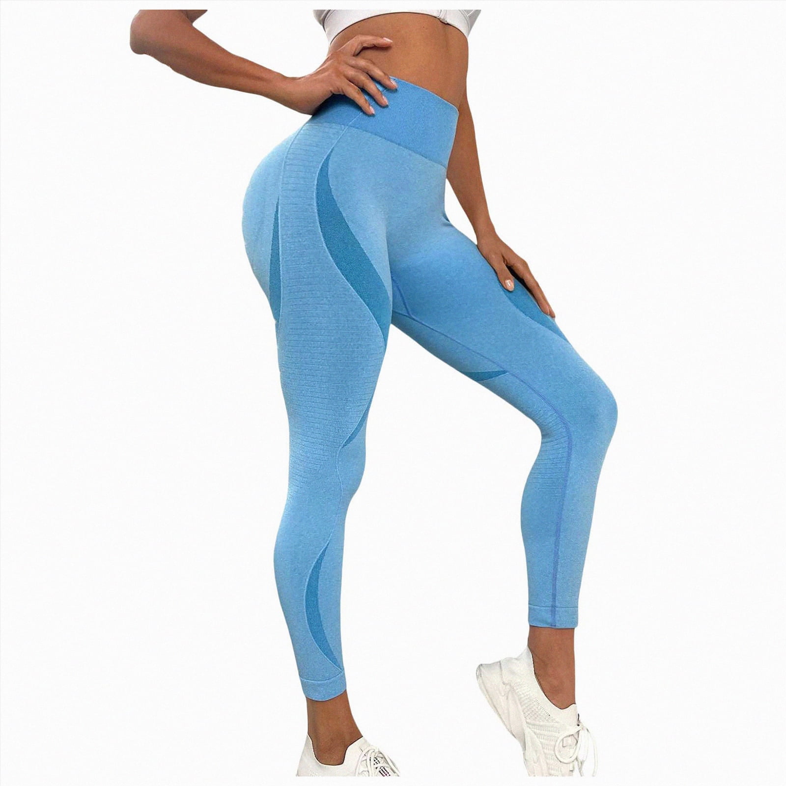 enyan Leggings for Women, Soft High Waisted Tummy Control Workout Yoga ...