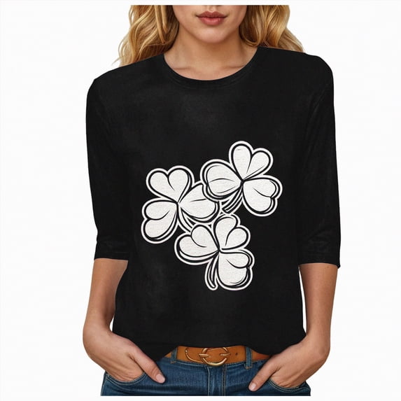 enyan Long Sleeve Shirts Womens Pleated Business Casual Blouses with ...