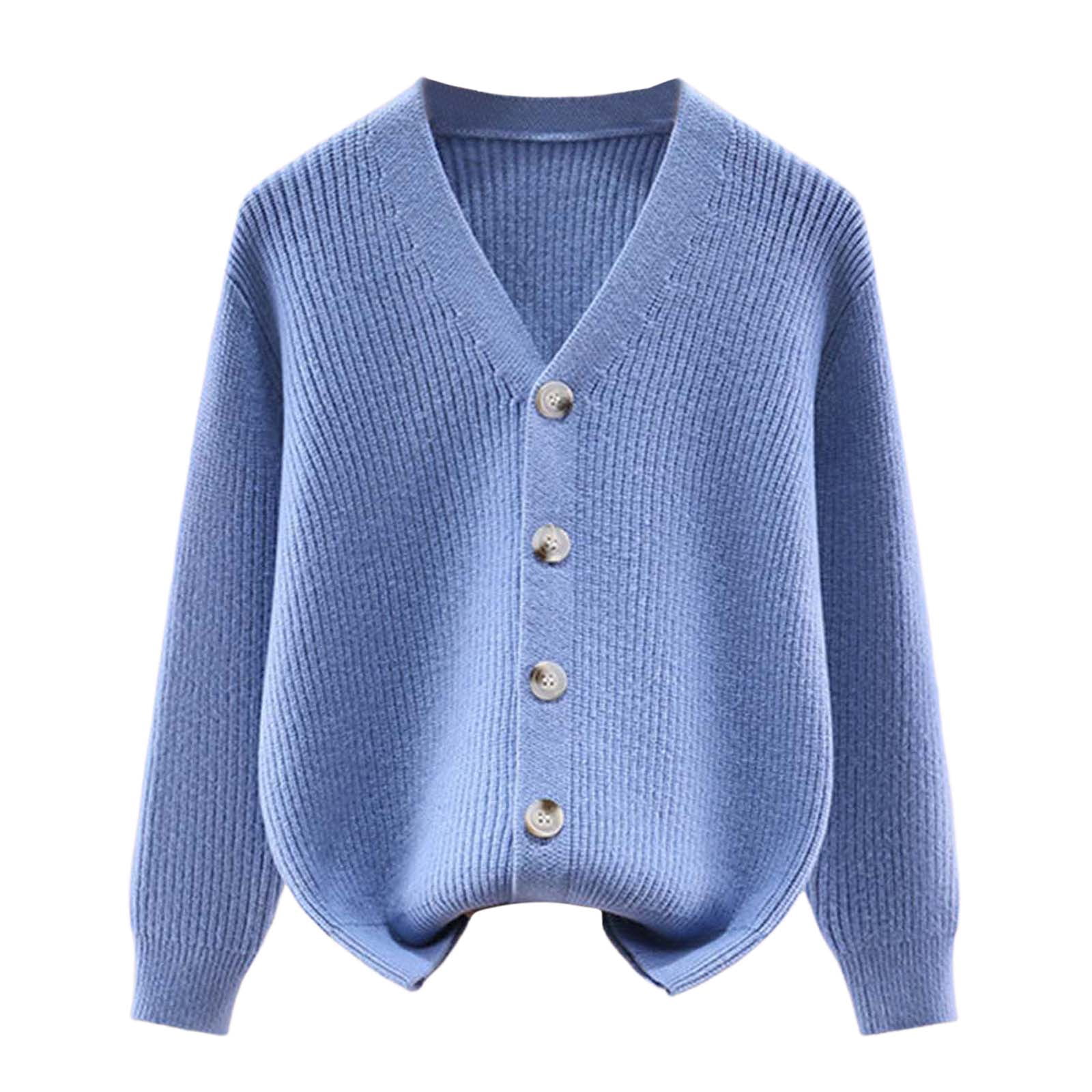 enyan School Girl Outfit Girls Warm Sweater for Girls Kids, Knitted ...