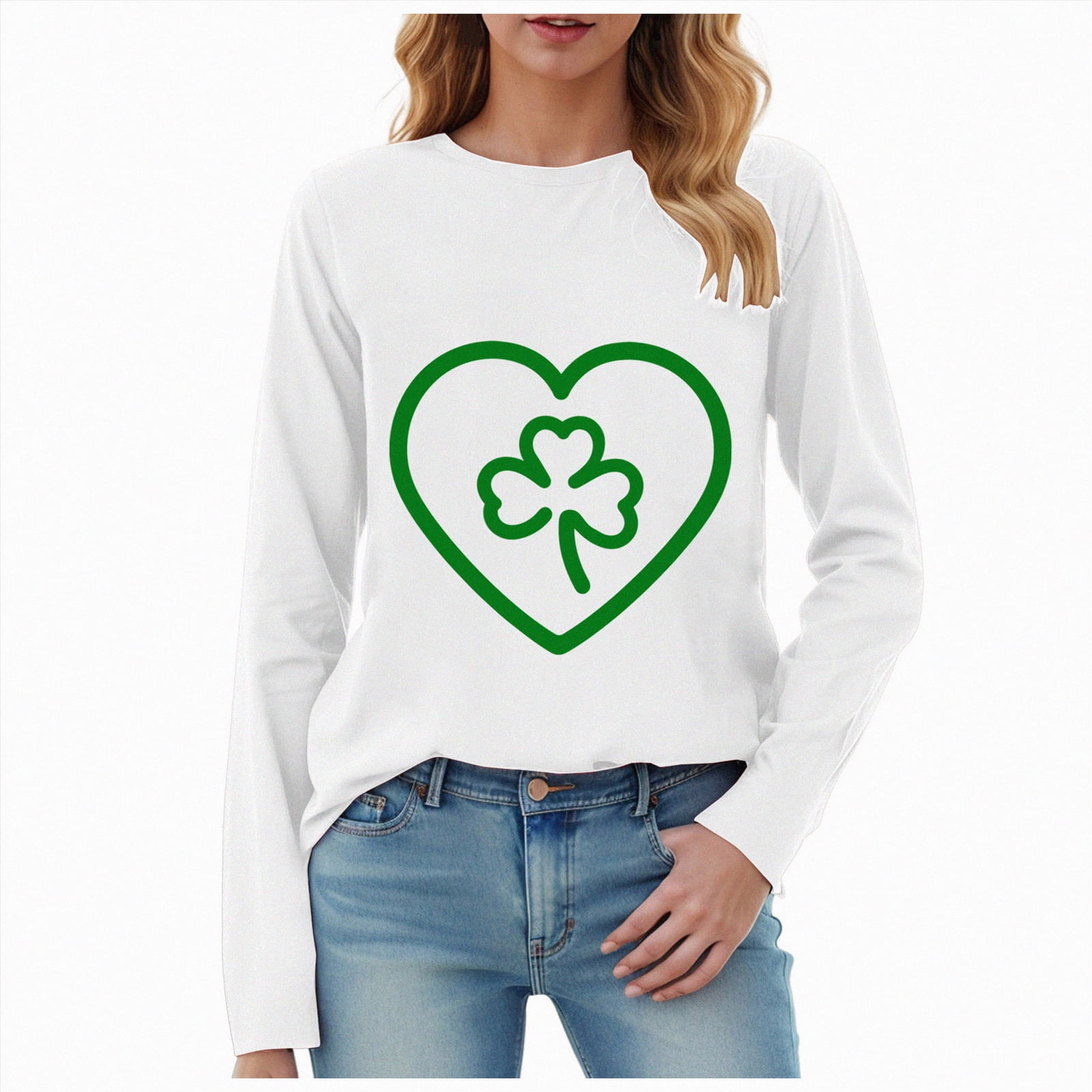 enyan Shirts For Women Womens Long Sleeve Shirt Fall Fashion Tops Tunic ...