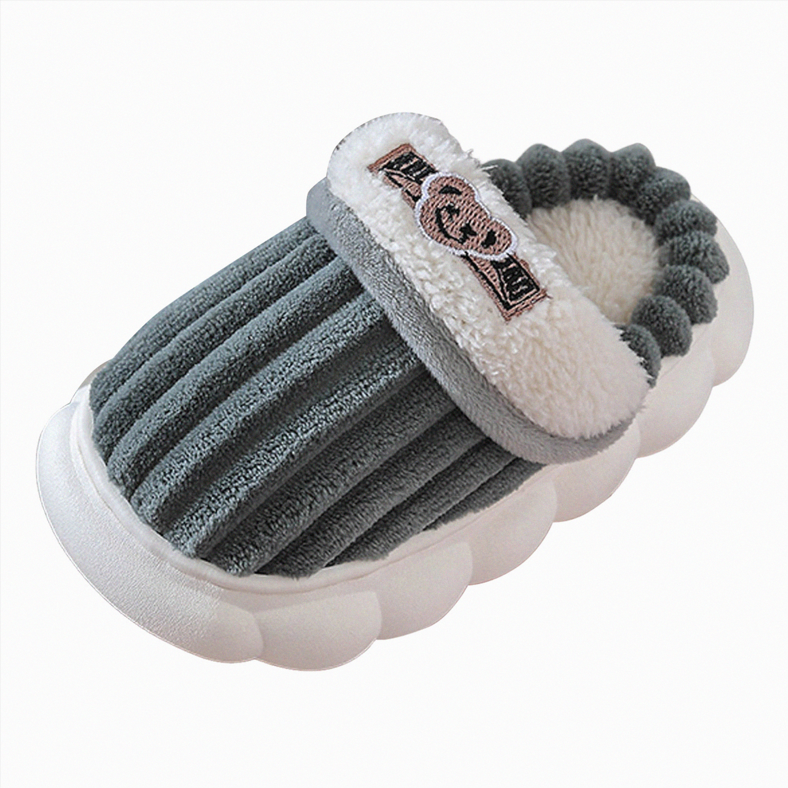 enyan Slippers for Toddler Girls Kids Slipper Winter Solid Versatile ...