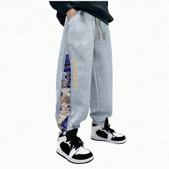 enyan Snow Pants for Bo'ys Tod'dler Ki'ds Winters Warm Pants Fleece ...