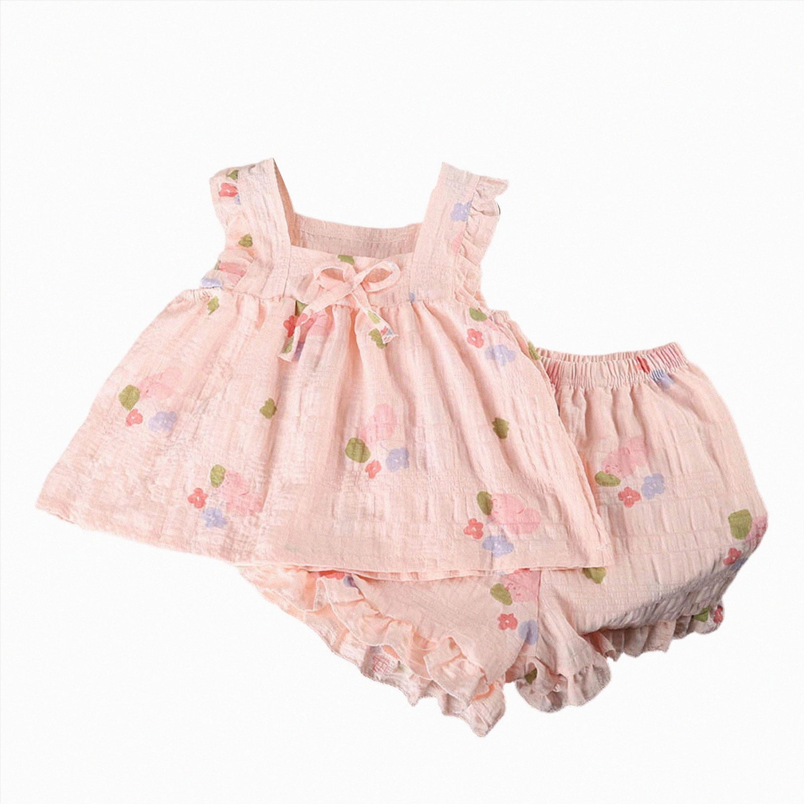 enyan Toddler Baby Girl Summer Clothes Outfit Funny Letter T Shirt Top ...