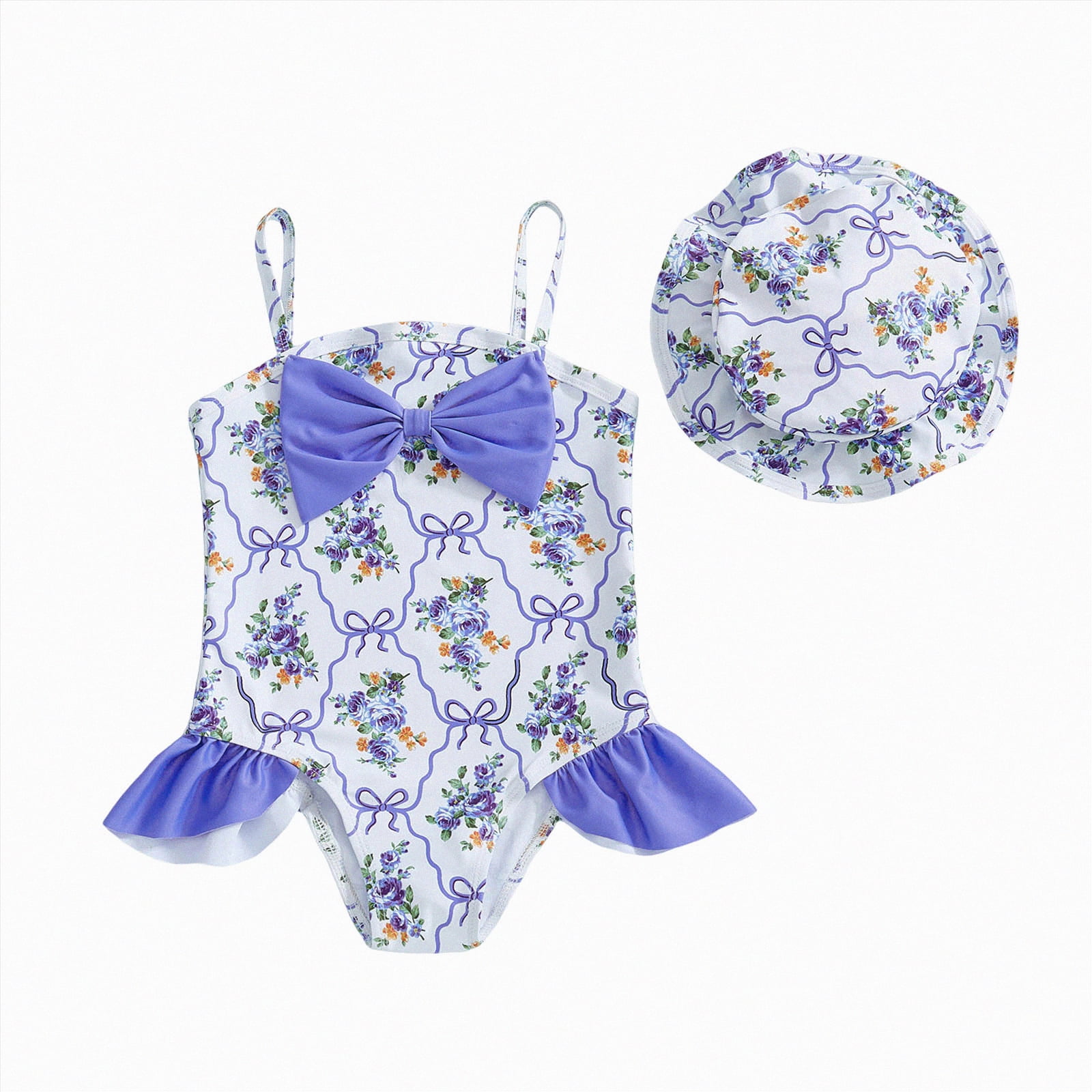 enyan Toddler Baby Girl Swimsuit Infant Bathing Suits Summer Beach Swim ...